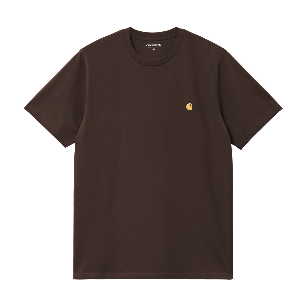 Carhartt WIP Chase T-Shirt - Tobacco / Gold exclusive at Remix – Remix ...
