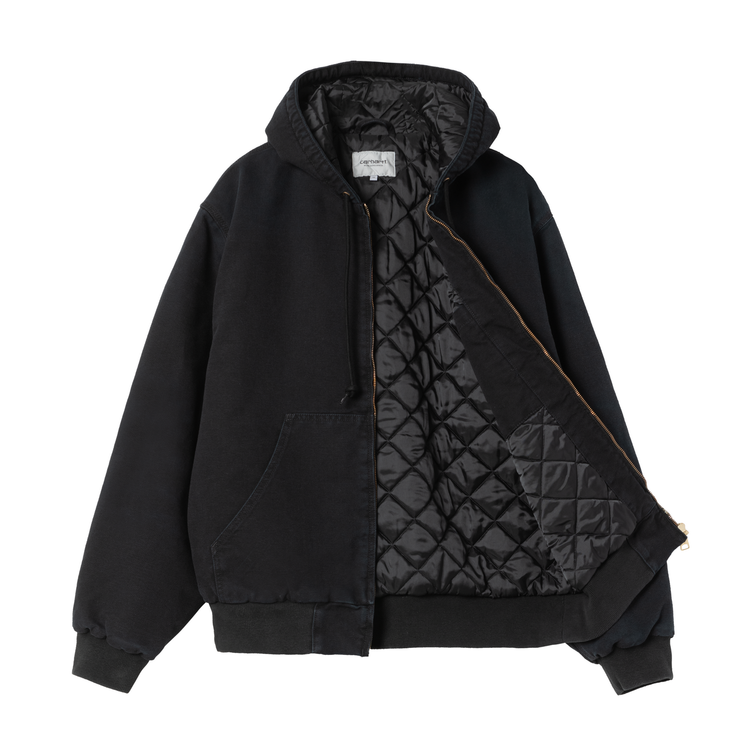 Carhartt WIP OG Active Jacket (Winter) - Black (stone canvas) – Remix ...