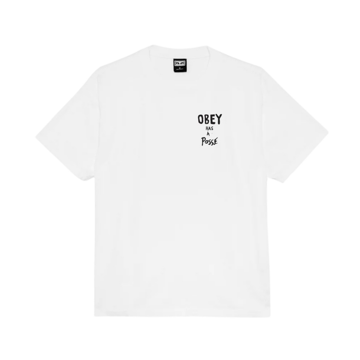 OBEY Has A Posse T-Shirt - White exclusive at Remix – Remix Casuals